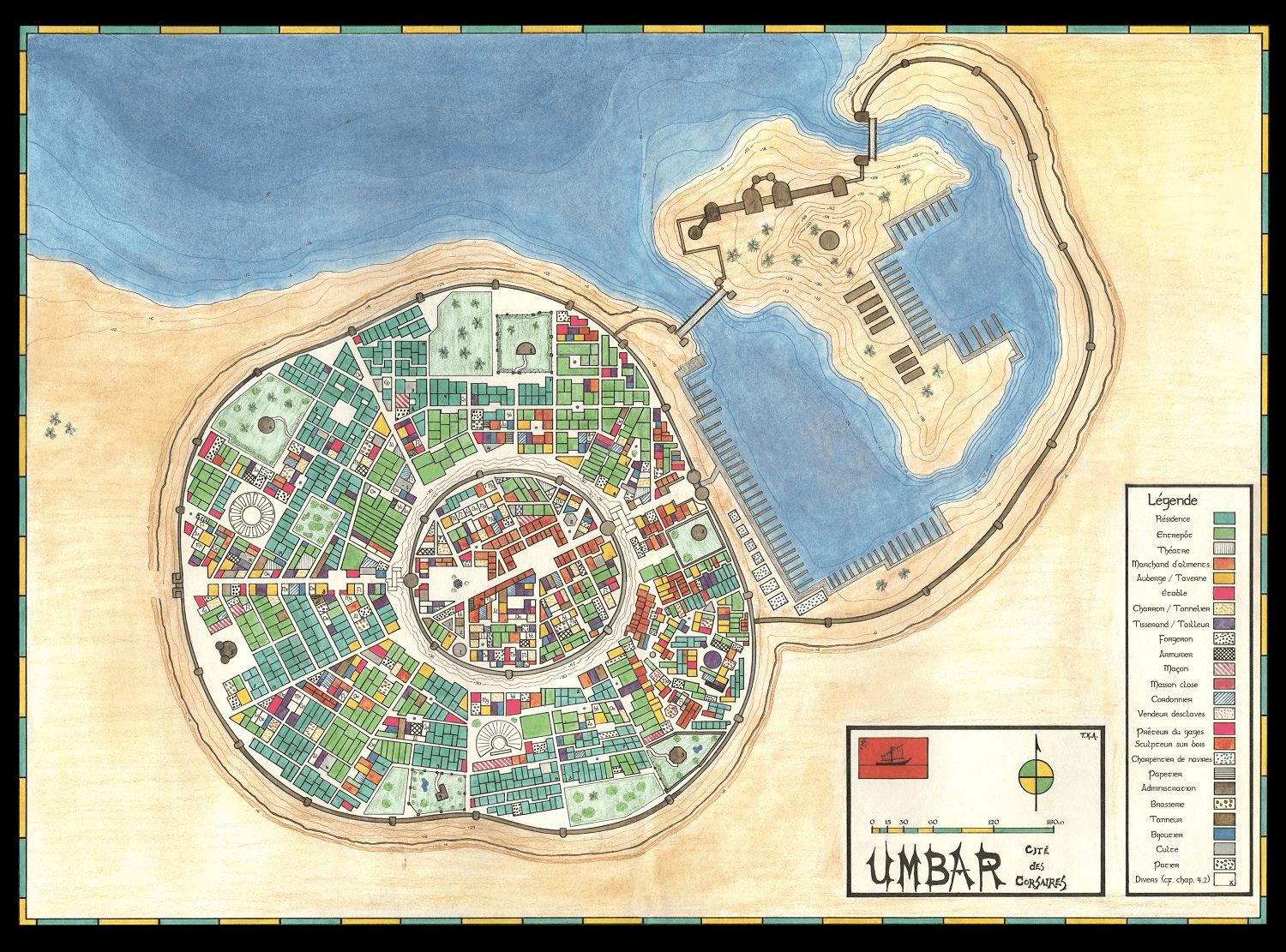 Umbar le supplément de MERP/JRTM enfin en VF traduit par Cirdann ...