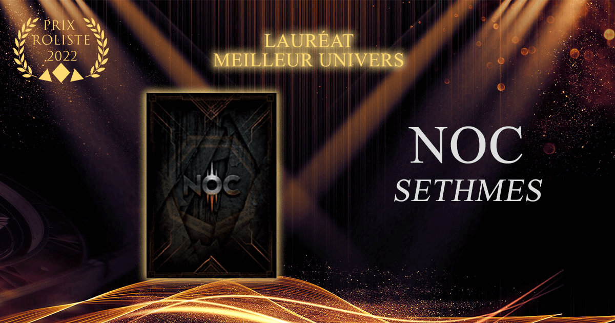 Le lauréat du Prix du Rôliste 2022 du meilleur JdR francophone est NOC ...